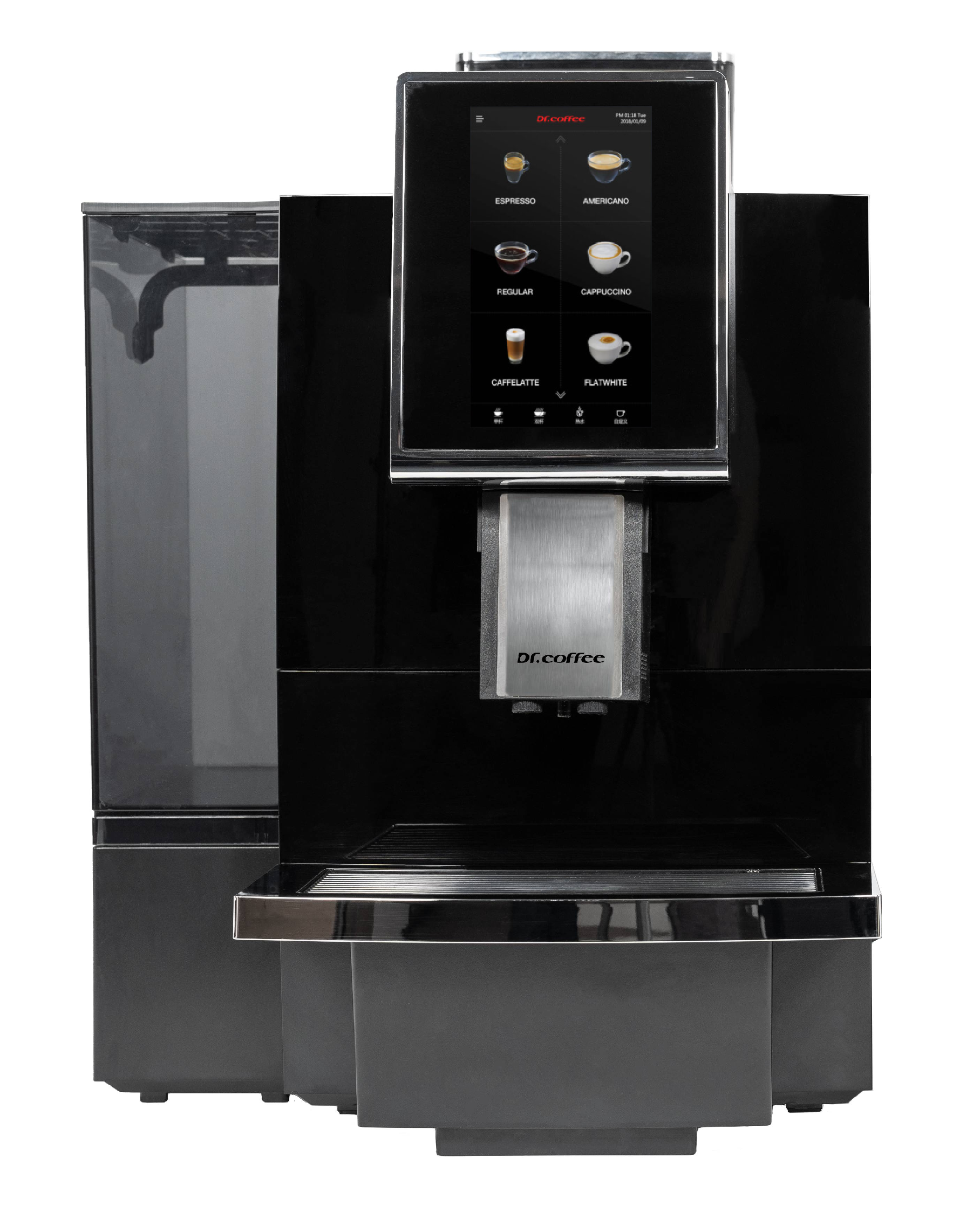 Dr. Coffee F12 Big Plus černá - Domácí kávovary