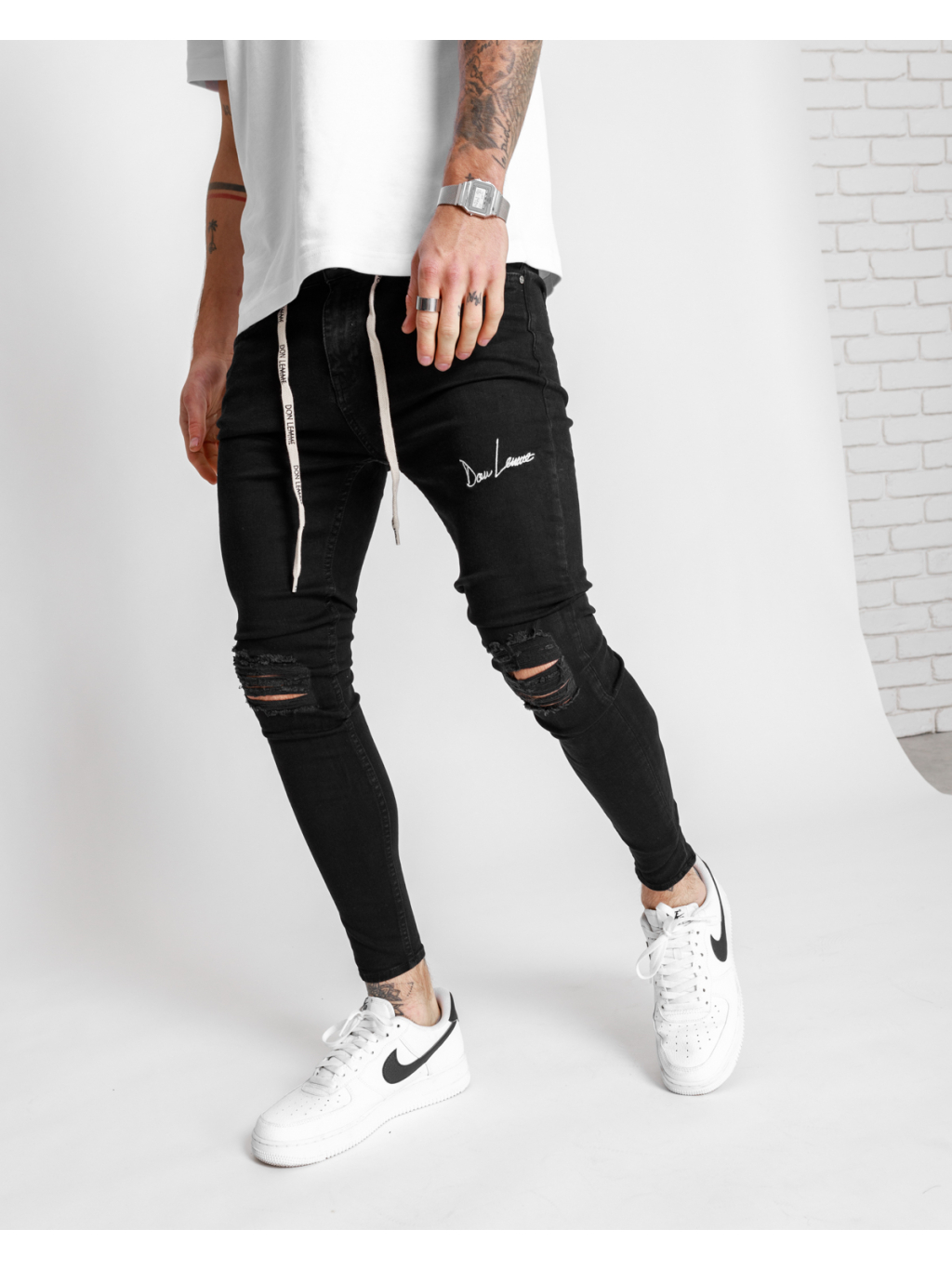 Jeans Mess - black - DON LEMME