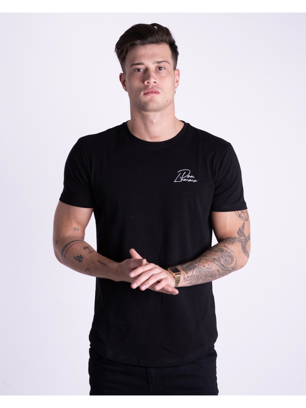 Triko Logo - černé - Donlemme.cz