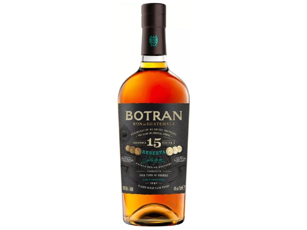 Rum Botran 15 Sistema Solera Reserva 1l