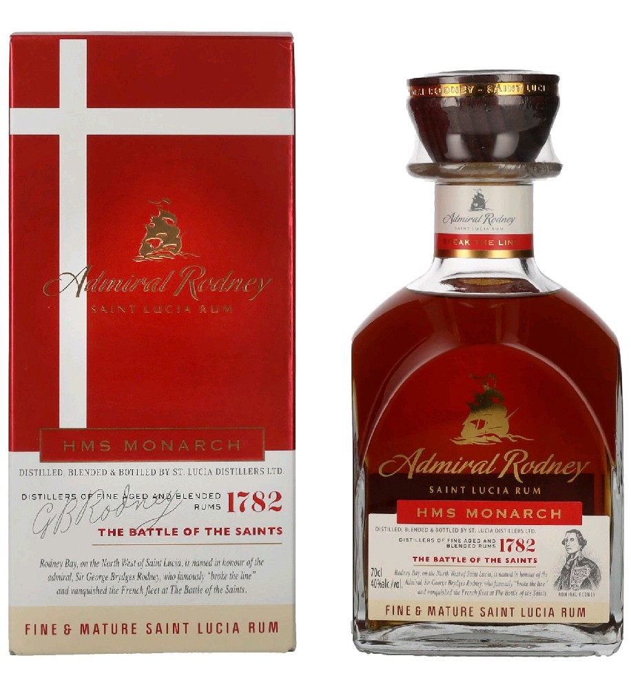Admiral Rodney HMS Monarch 0.7l - V akci a za nejnižší cenu - Alkohol v ...