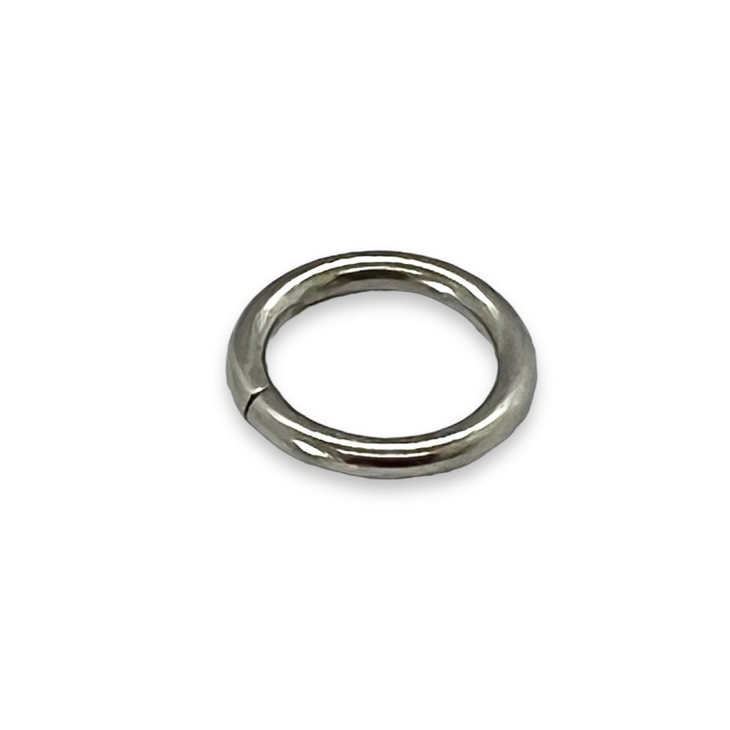 Kroužek Ø15 mm, nikl