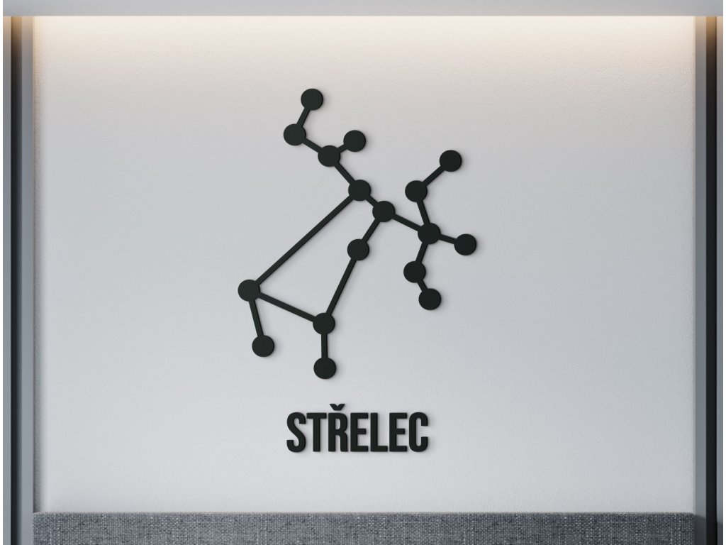 Samolepka souhvězdí Střelec - drevko.cz