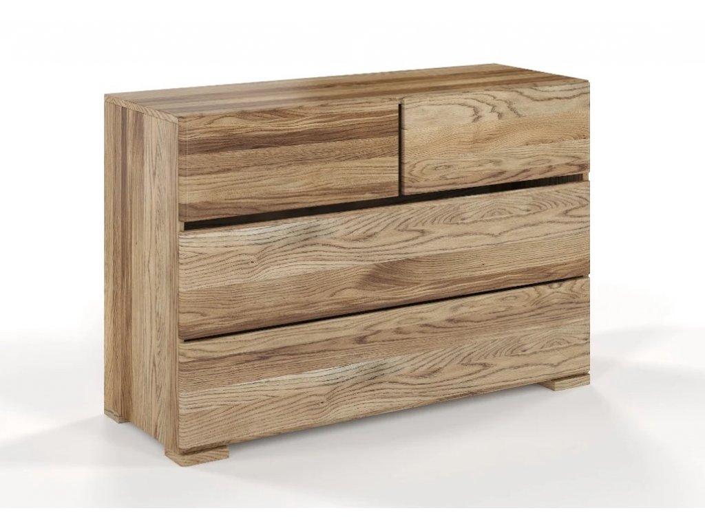 Masivní komoda dub Sandemo 4 - retro - drevko.cz
