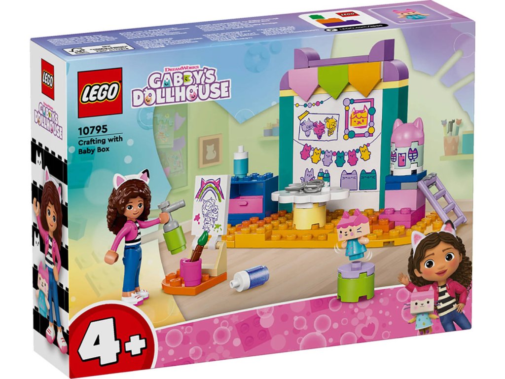 LEGO GABBYS DOLLHOUSE Tvoření s Krabičkou 10795 STAVEBNICE - Drogeo ...