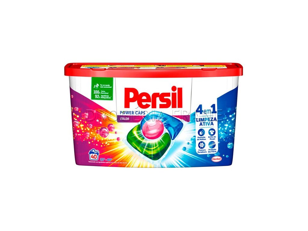 Persil power caps Color 4 v 1 Limpeza ativa kapsule na pranie - 40 ks ...