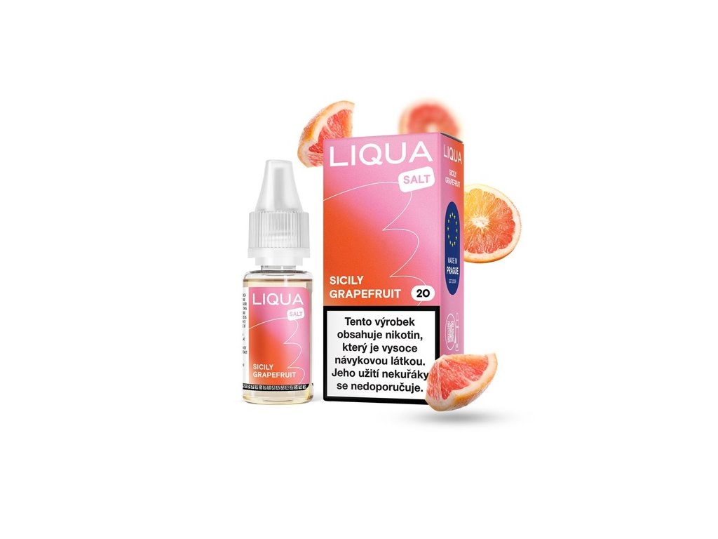 Liqua salt 10ml - Sicily Grapefruit 10mg/ml ITV | E-VAPER.SK