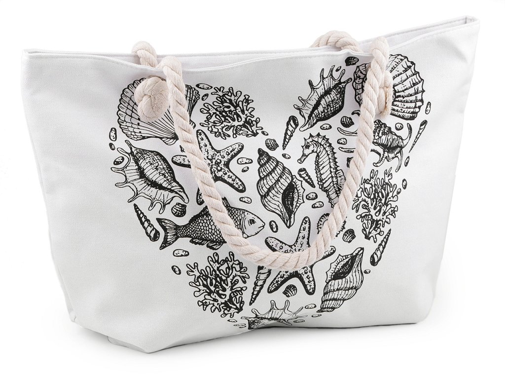 Letní / plážová taška 37x55 cm - e-vytvarka.cz