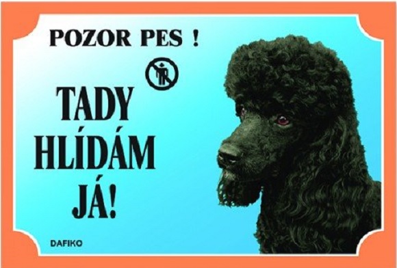 Tabulka DAFIKO Pudl hnědý - Zvěřinec