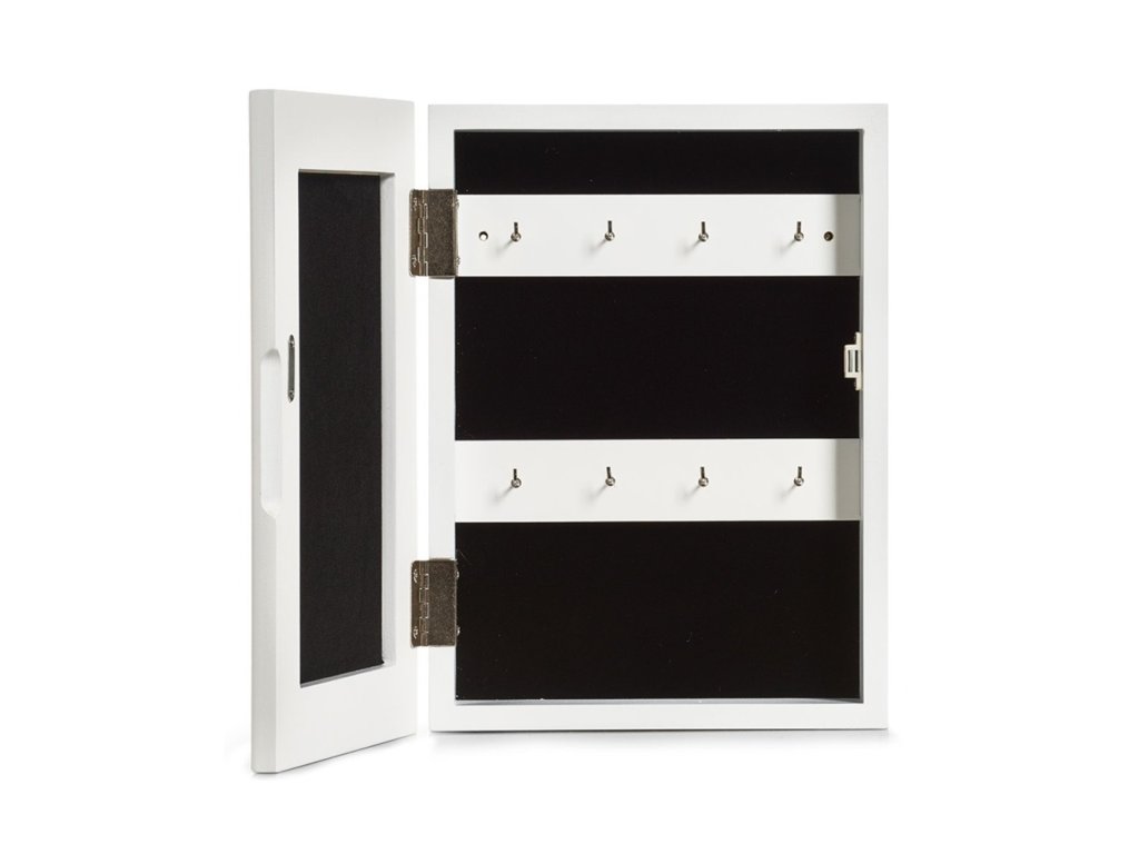 Skříň na klíče KEY, věšák na drobnosti, 22x5x30 cm, ZELLER-EDAXO.cz