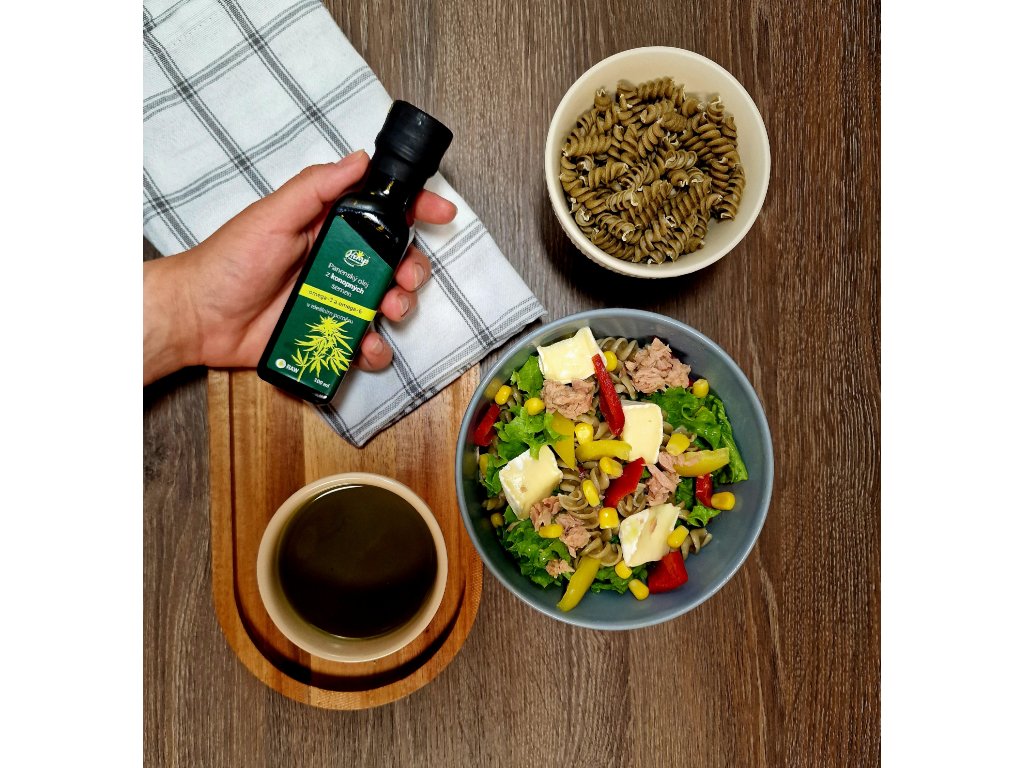 Bezvaječné konopné těstoviny - vrtule 400 g - eKonopi.cz