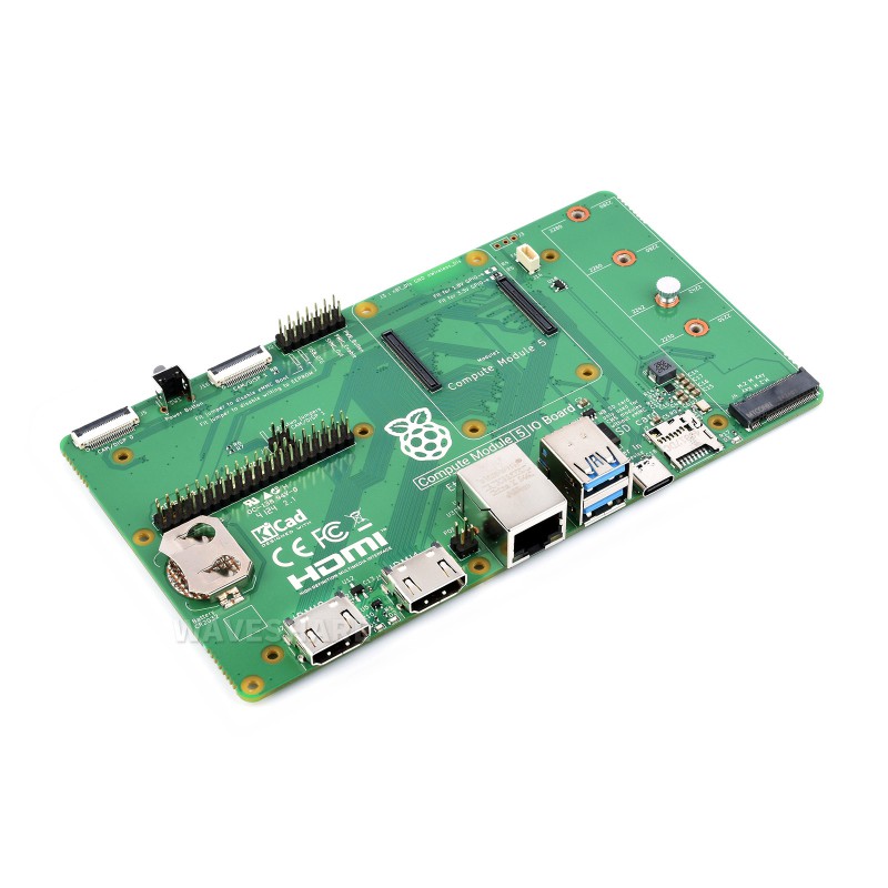 Official Raspberry Pi Compute Module 5 IO Board - Elecom