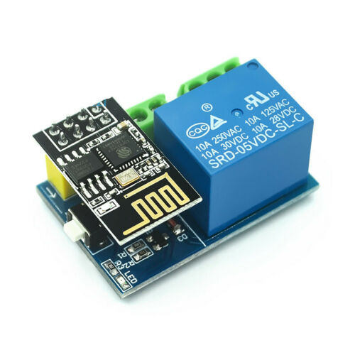 Serial WiFi modul s ESP8266 + Espressif ESP-01S Relé shield - Elecom