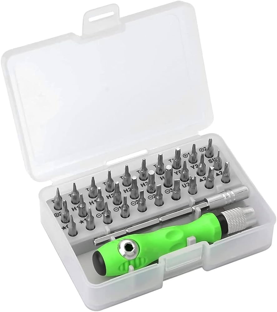 Green 32 in 1 Multi-Purpose Precision Screwdriver Set (No.6011-A) - Elecom