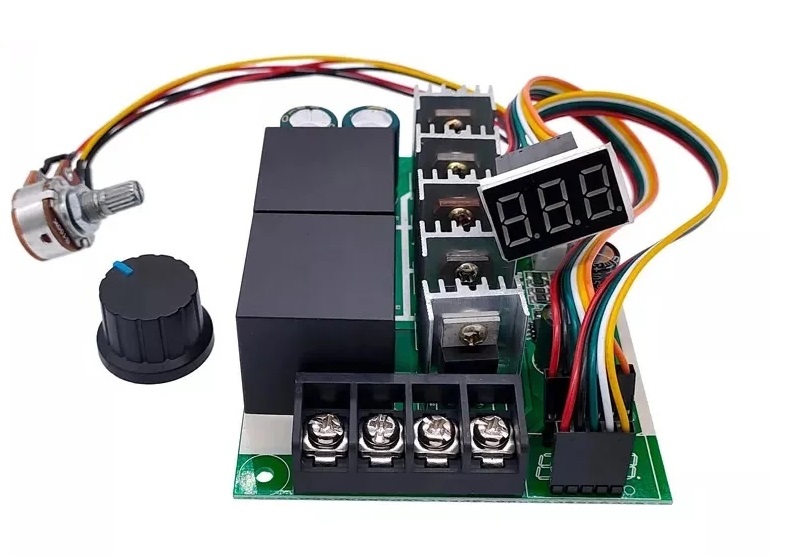 300W 12V 24V 36V 40A PWM DC Motor Speed Controller Forward Reverse ...