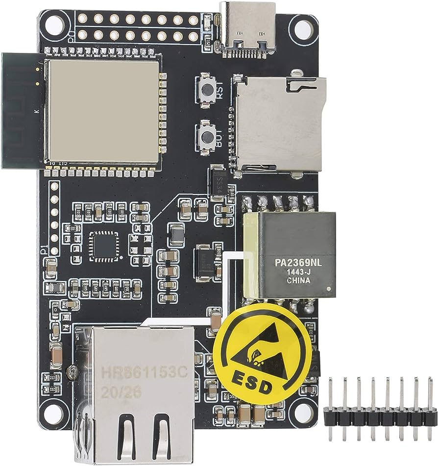 TTGO T-Internet-POE ESP32-WROOM LAN8720A Chip Ethernet Adapter Board Programmable Hardware - Elecom