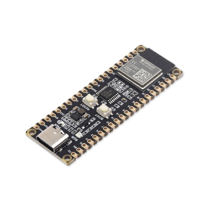ESP32-C6 Microcontroller, WiFi 6 Development Board, 160MHz Single-core Processor, ESP32-C6-MINI ...