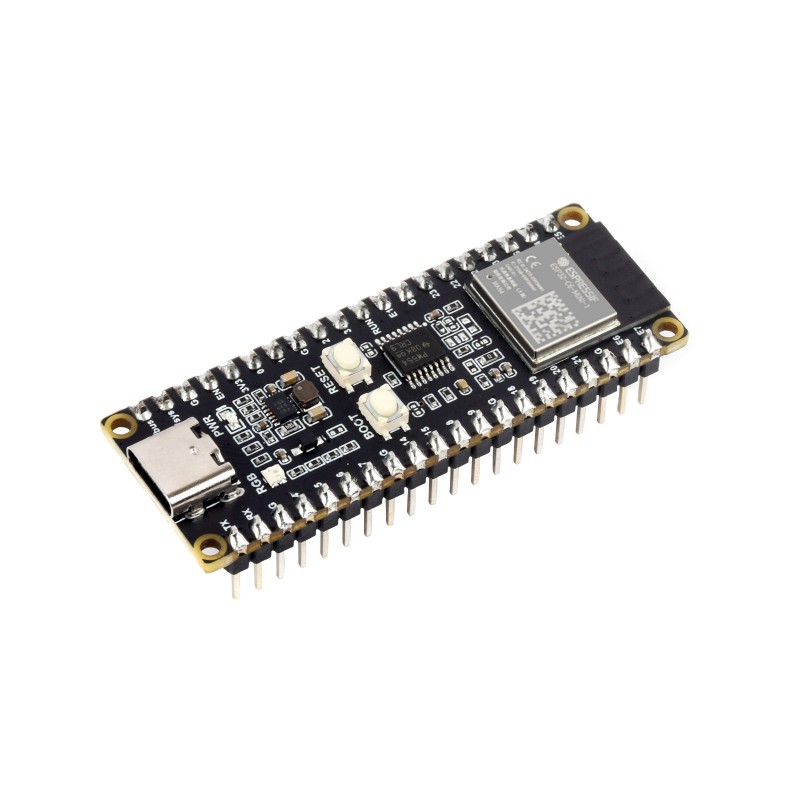 ESP32-C6 Microcontroller, WiFi 6 Development Board, 160MHz Single-core With pre soldered header ...