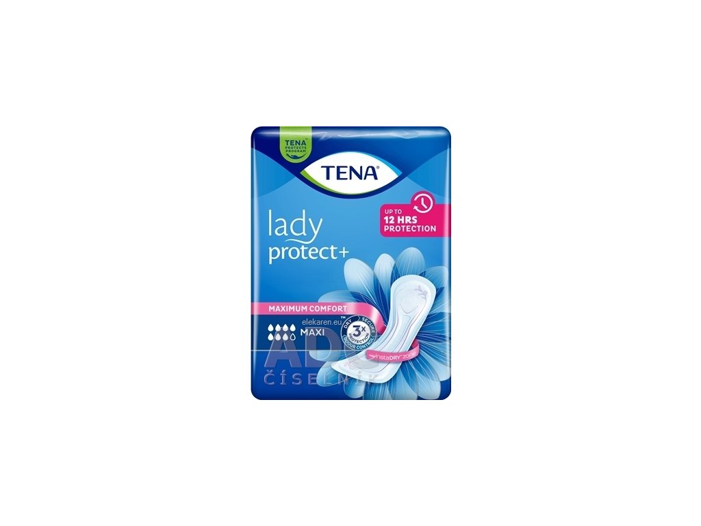 TENA LADY PROTECT+MAXI INK.VLOZ.6KS | Elekaren.eu