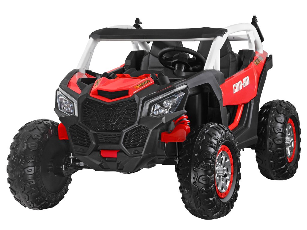 Elektrické autíčko Buggy Turbo 24V 4x200W červené - ElektrickéAutíčko.cz
