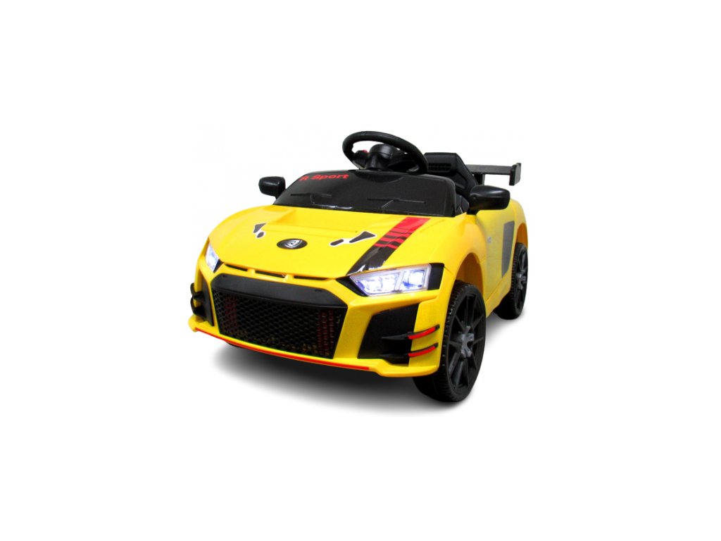 Elektrické autíčko Cabrio A1 žluté - ElektrickéAutíčko.cz