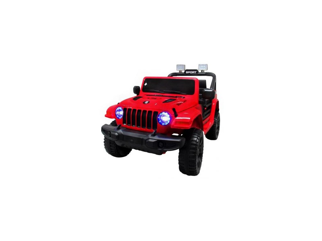 Elektrické autíčko Jeep X10 červené - ElektrickéAutíčko.cz