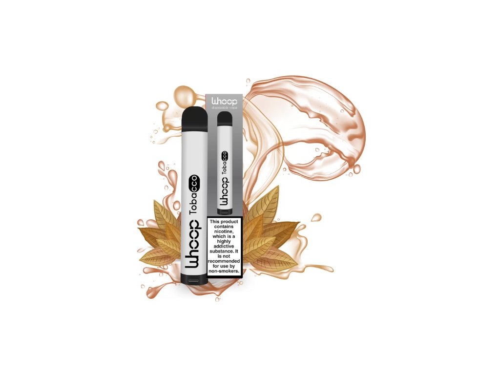 Jednorázová e-cigareta Whoop - Tobacco (Arizonský tabák) 20mg