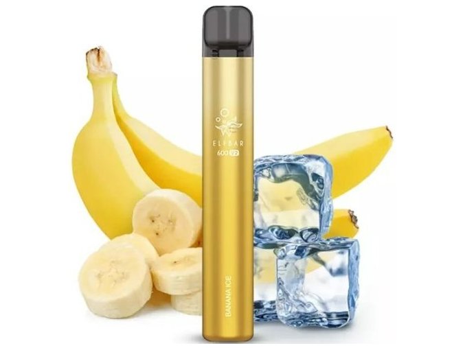 Jednorázová E Cigareta Elf Bar 600 V2 Banana Ice 20ml