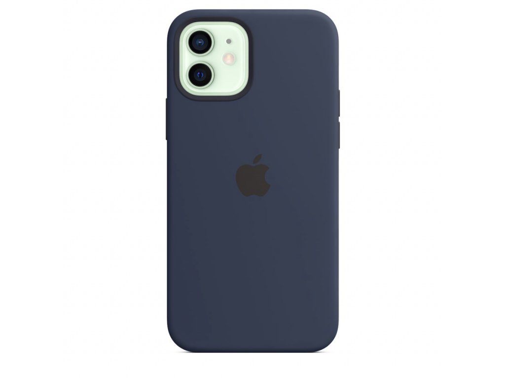 Apple Iphone 12 12 Pro Silicone Case With Magsafe Deep Navy