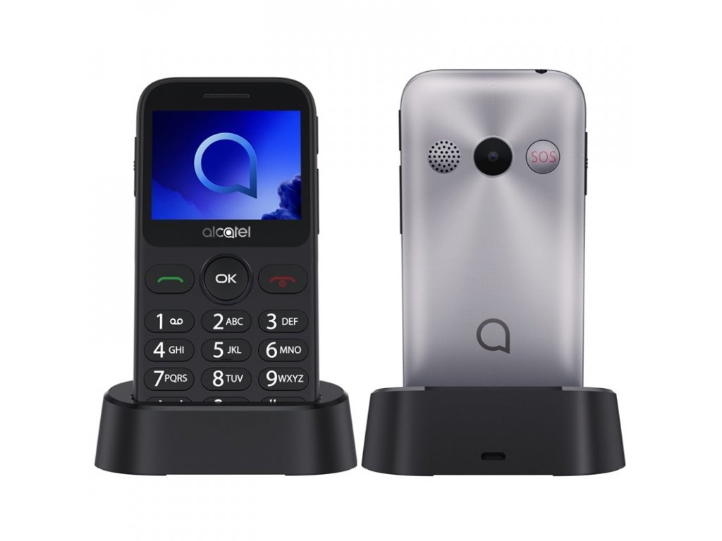 Mobilní telefon ALCATEL 2019G - stříbrný | ELEKTROplus.cz