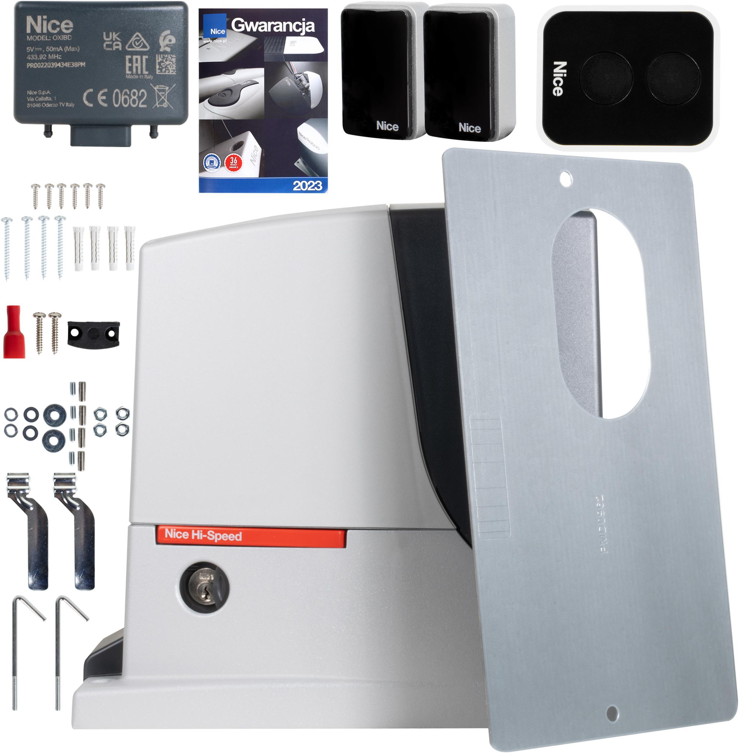 NICE ROBUS 500 HI-SPEED sada pro posuvné brány - eltrox.cz