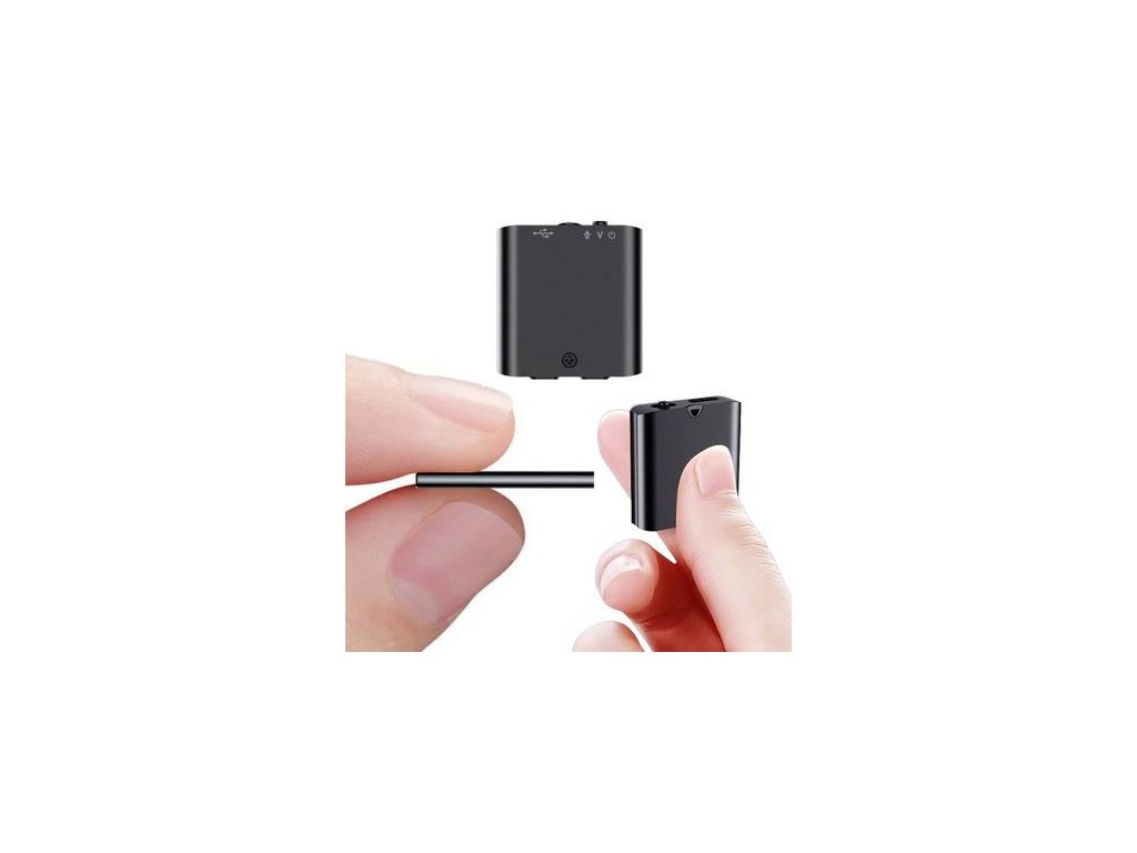 MINI ŠPIONÁŽNY ZÁZNAMNÍK USB 32GB Q63 - eltrox.sk