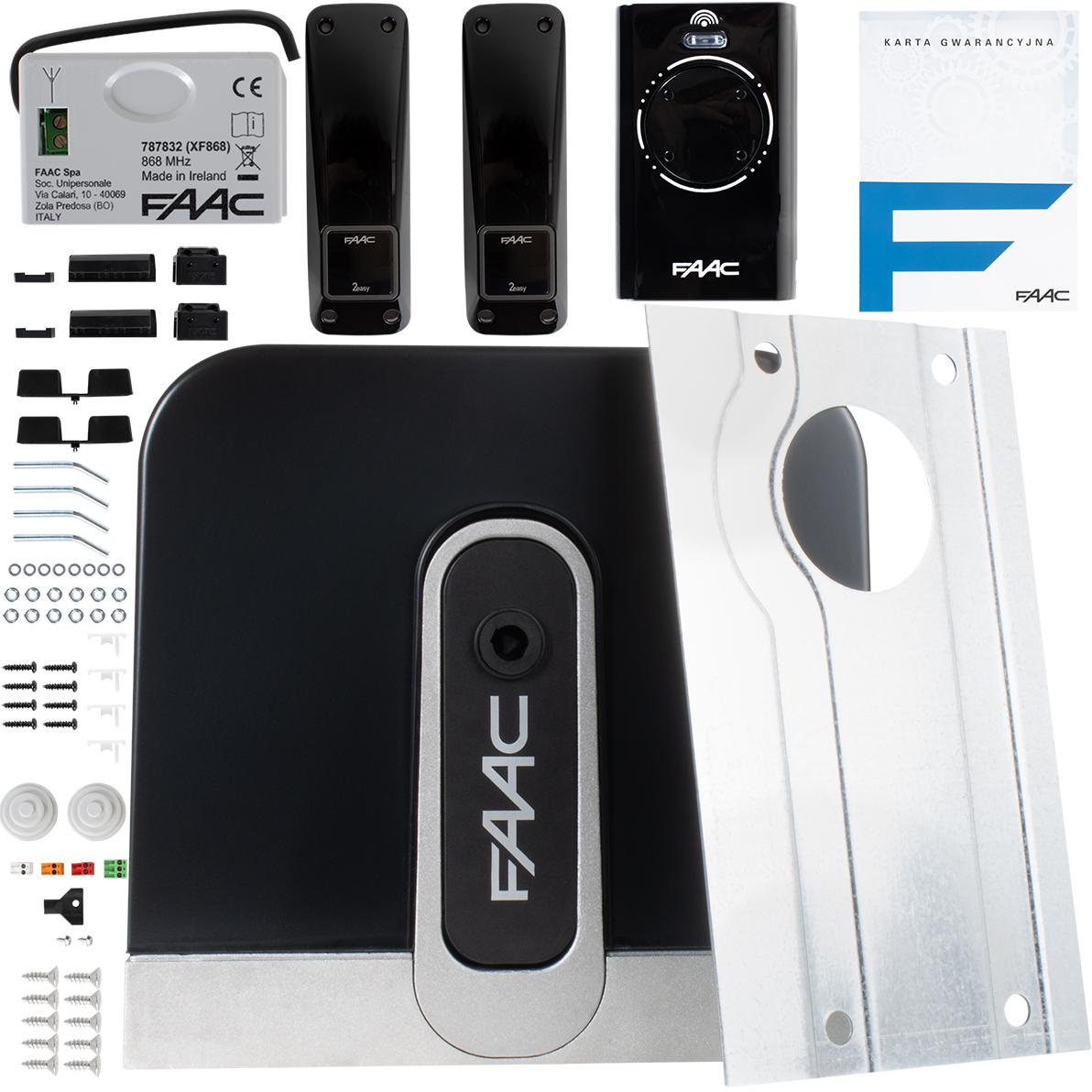 Súprava Cyclo C720 - FAAC 24V pre 400 kg posuvné brány - eltrox.sk