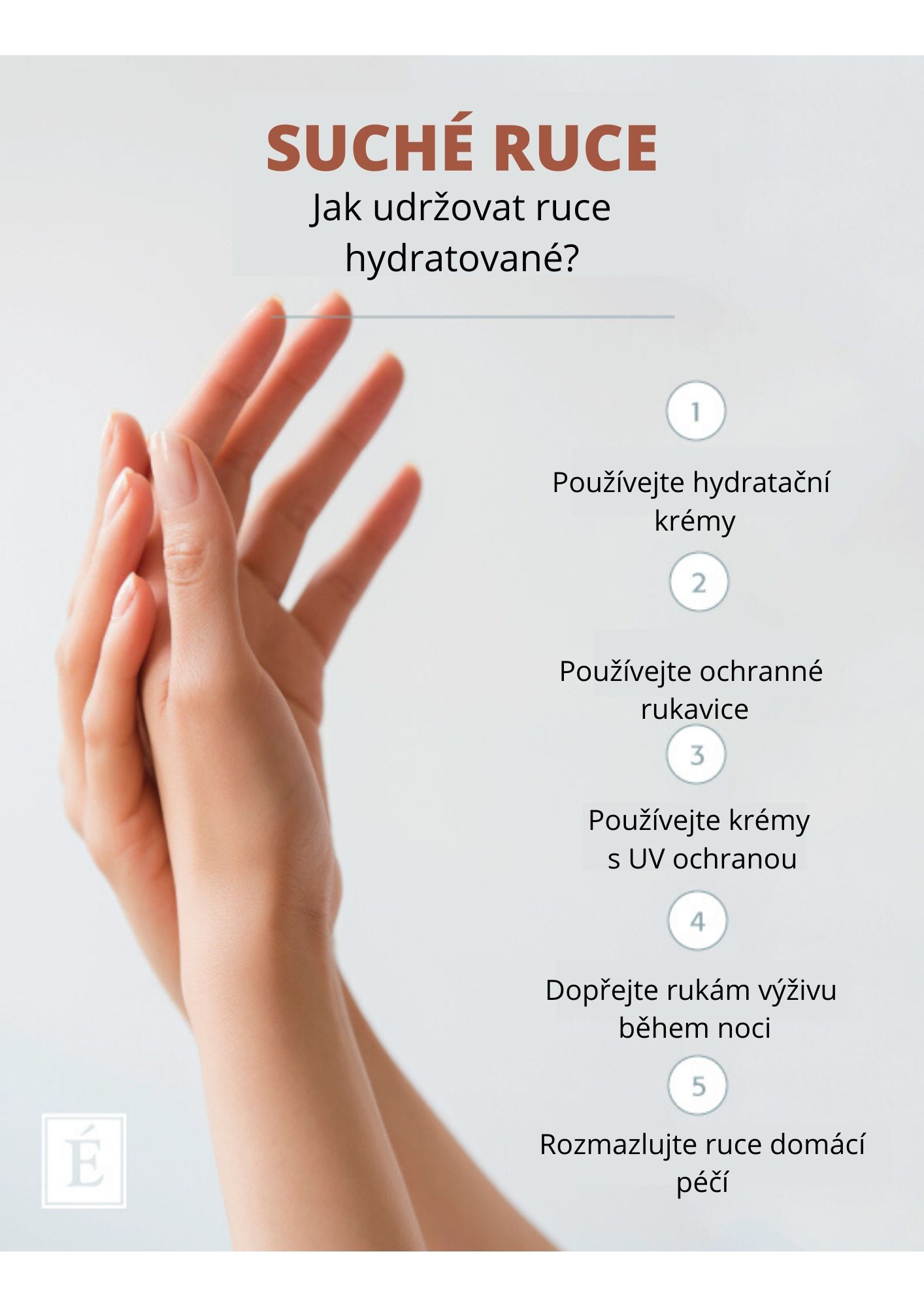 Tipy pro péči o pokožku rukou - EMINENCE ORGANIC SKIN CARE
