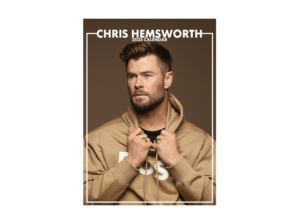 Chris Hemsworth - 2025 kalendář A3 | EN-filmy.cz Chris Hemsworth - 2025 kalendář A3 | EN-filmy.cz