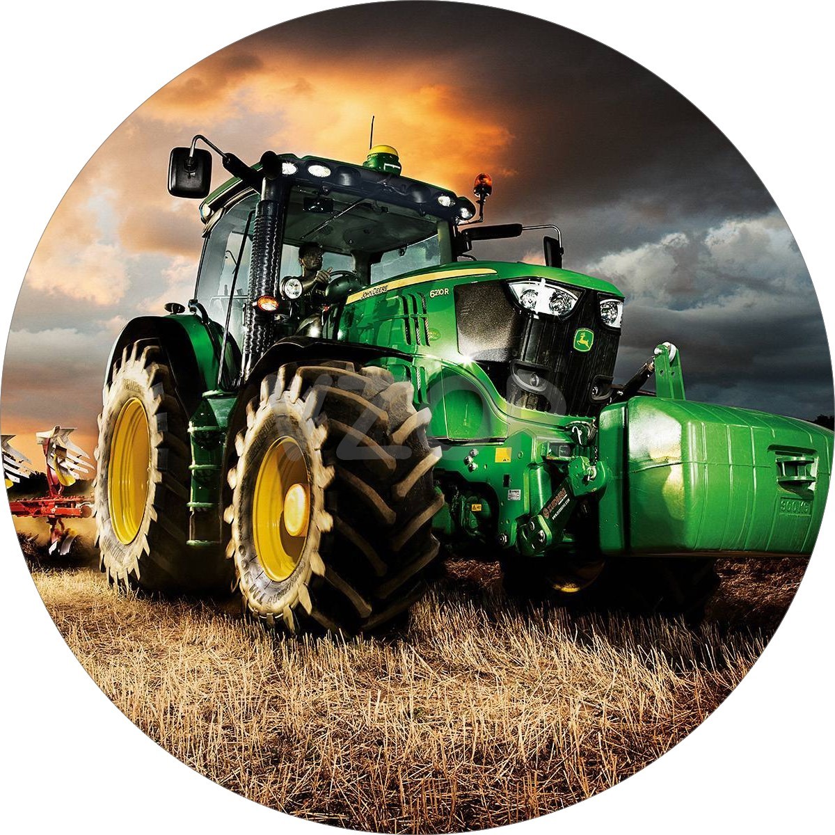 Jedlý papír / fondánový list - obrázek na dort Traktor 12 - Obchůdek ...