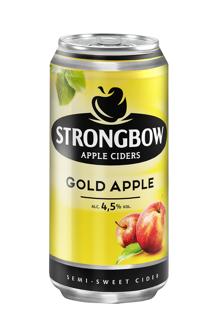 Strongbow Gold apple cider plech 440ml - ePultik.cz