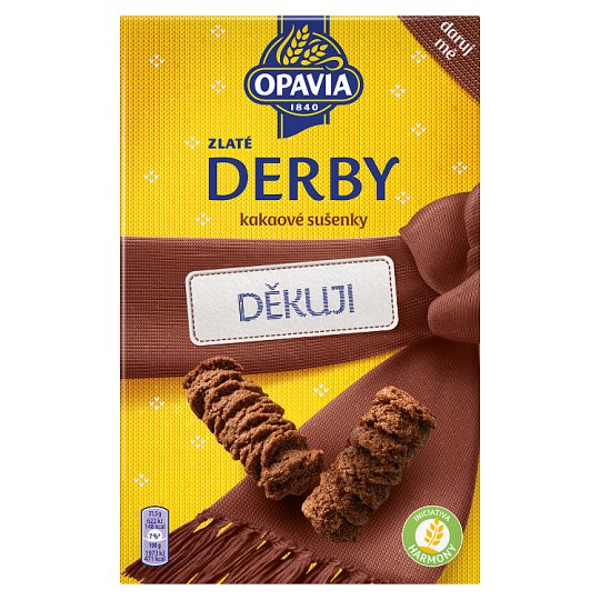 Opavia Zlaté Derby kakaové sušenky 220g - ePultik.cz