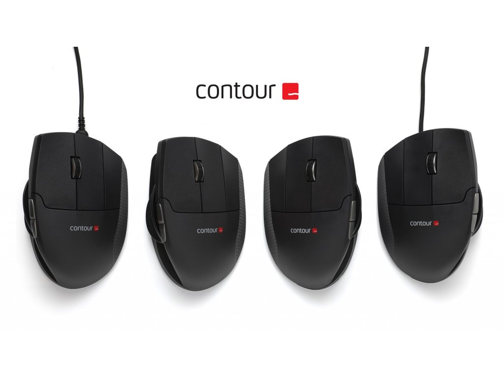 Contour Design Unimouse-WL-L wireless mouse left-handed - Ergo-product