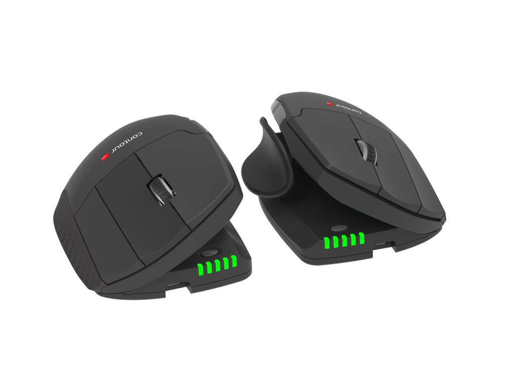 Contour Design Unimouse-WL-L wireless mouse left-handed - Ergo-product