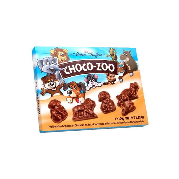 Choco ZOO 100g mléčná čokoláda, figurky zvířátek - www.eshop-skrblik.cz