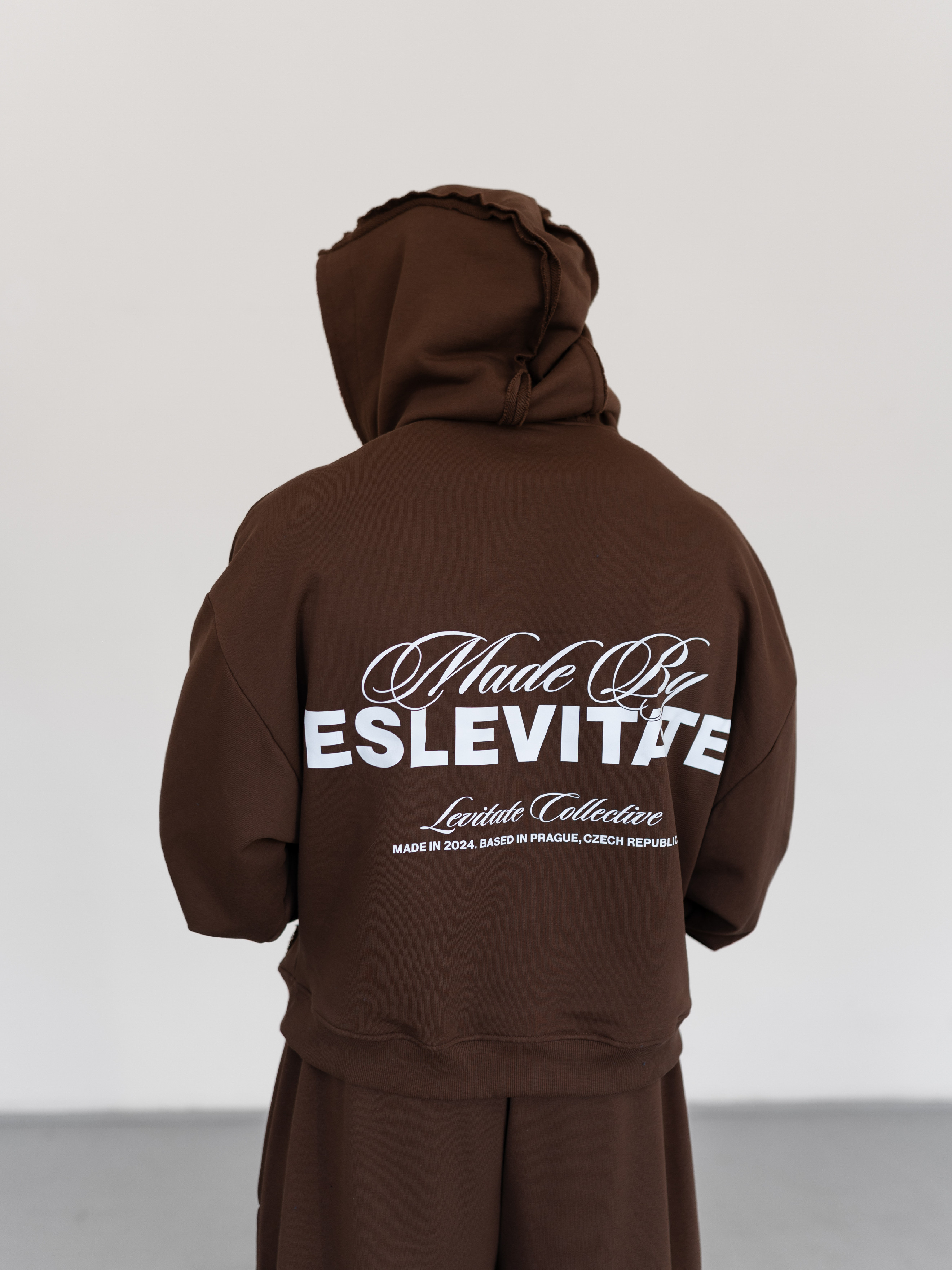 Boyfriend's hoodie Brownie - ES.LEVITATE
