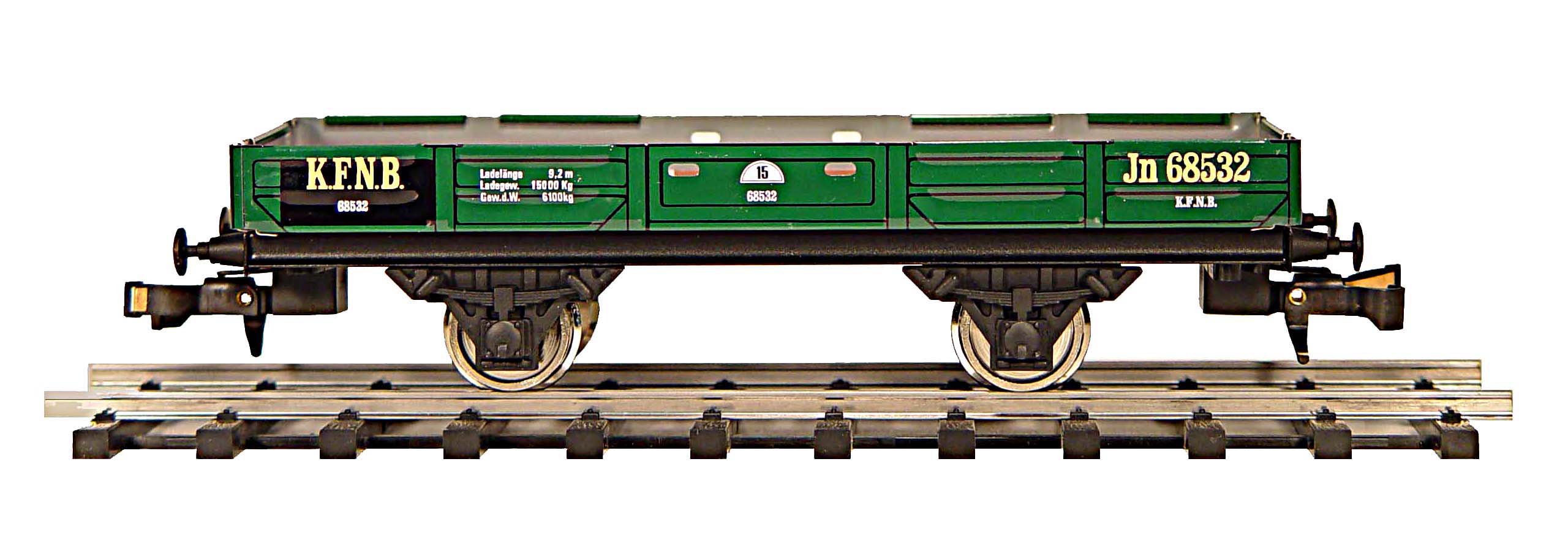 NÍZKOSTĚNNÝ NÁKLADNÍ VŮZ, KFNB RAKOUSKÝ - ETS Trains