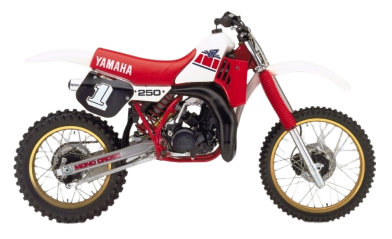 Sada motokrosových polepů | Yamaha YZ 250 1985 | Evo-mx.cz