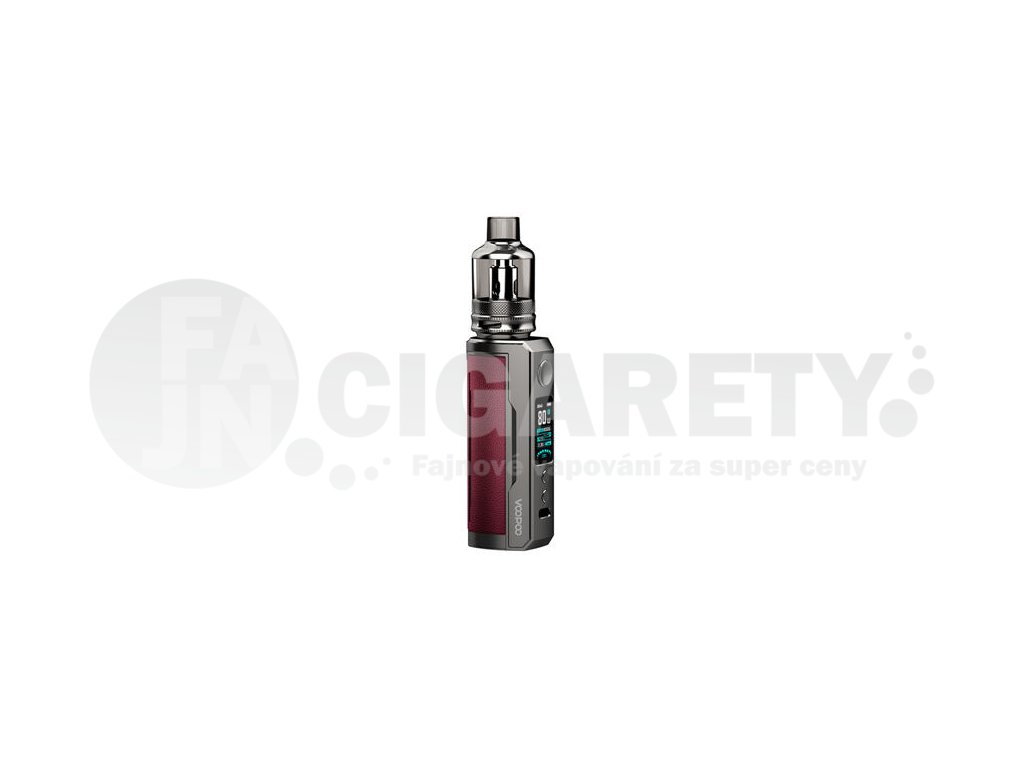 VooPoo Drag X Plus Kit s TPP Tank 100W Marsala | Fajncigarety.cz