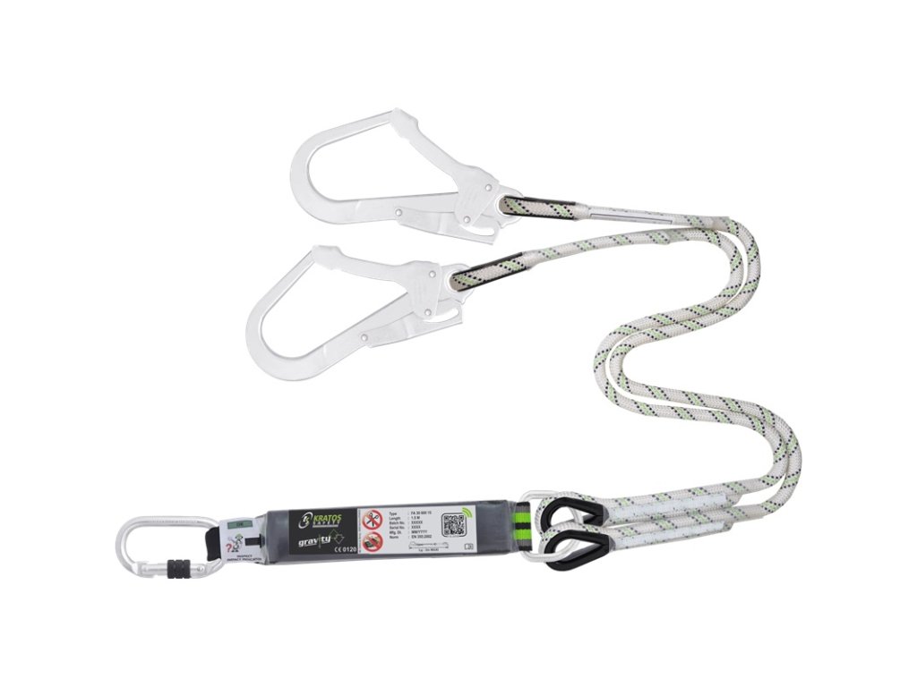 Fall arrester with two ropes KRATOS SAFETY FA3060015 - Fall Protection