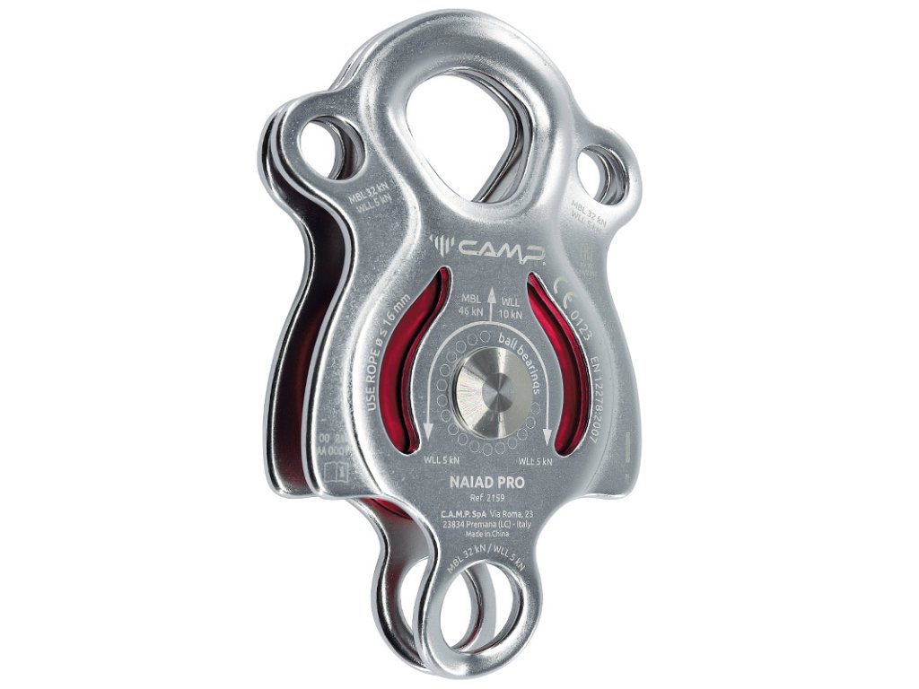 Pulley CAMP Naiad PRO - Fall Protection