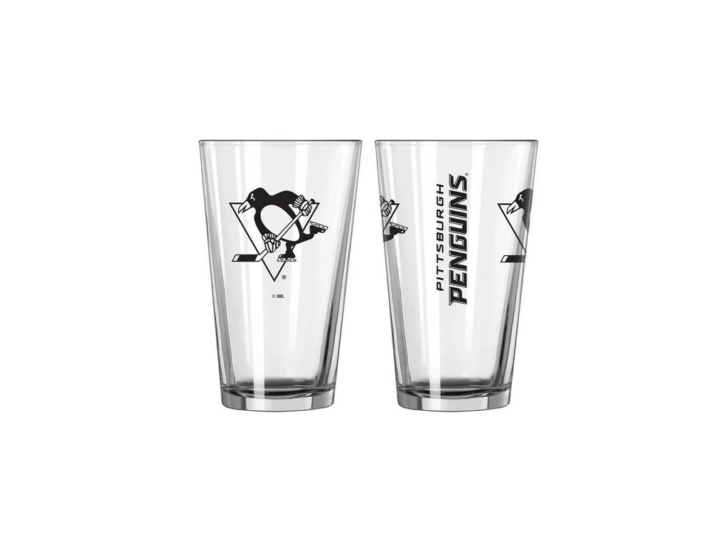 Sklenice Pittsburgh Penguins Boelter Satin Etch Pin Glass - Fanda-NHL.cz