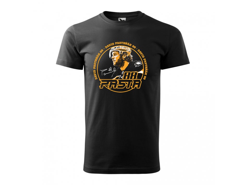 Pánské tričko David Pastrňák #88 PASTA 88 Exclusive Collection Boston ...