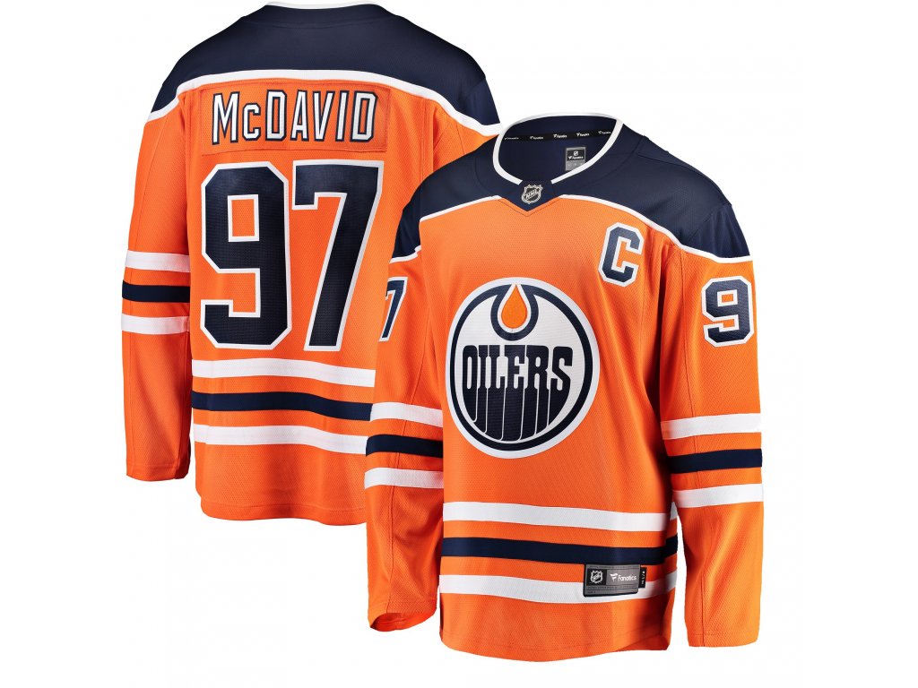 Pánský Dres Edmonton Oilers #97 Connor McDavid Breakaway Alternate ...